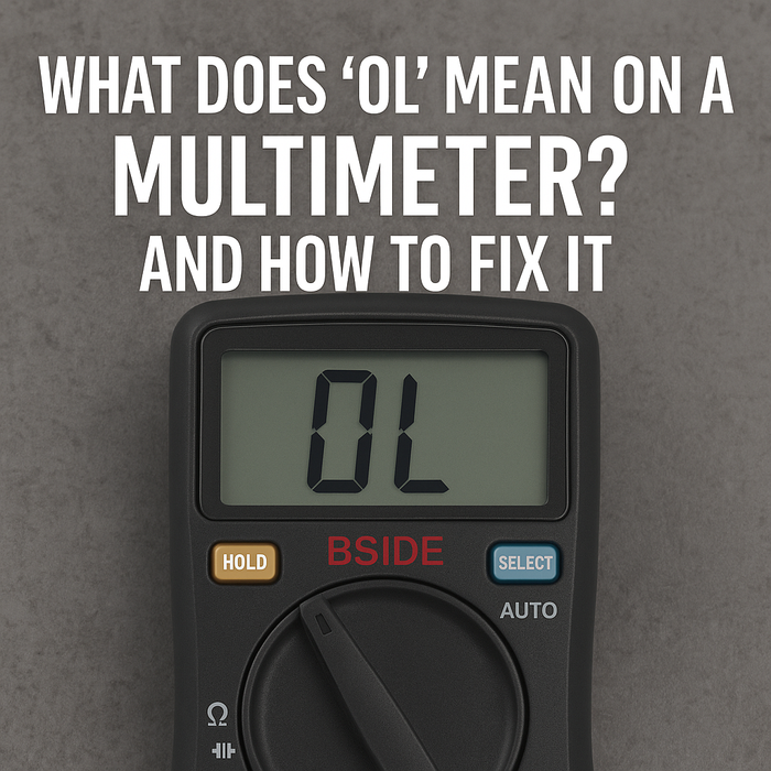 What Does “OL” Mean on a Multimeter? And How to Fix It – BsideMeter