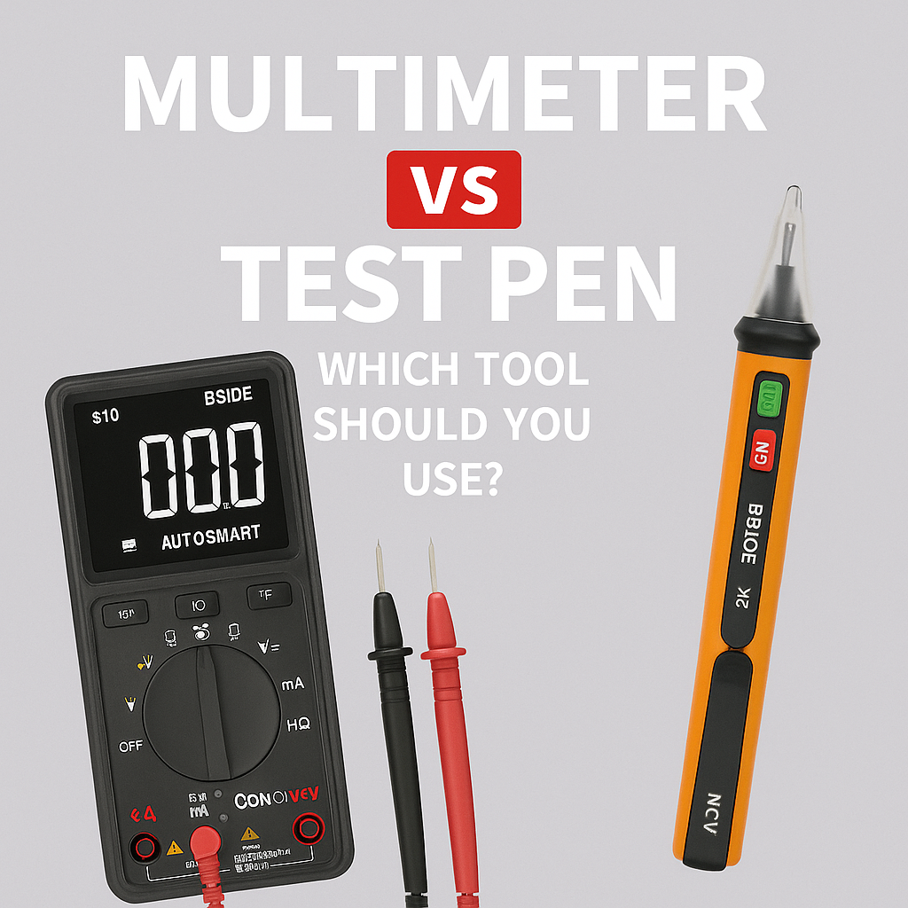 Multimeter vs Test Pen: Which Tool Should You Use? – BsideMeter