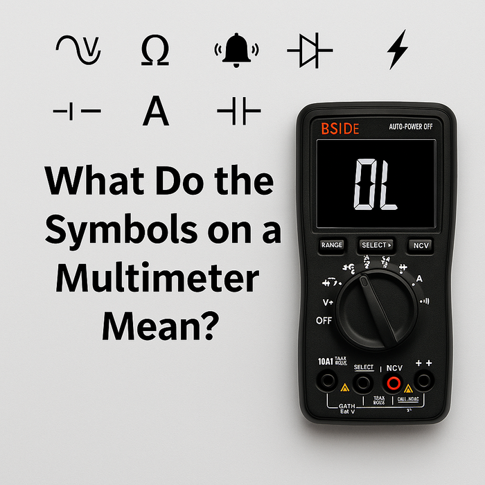 What Do the Symbols on a Multimeter Mean? – BsideMeter