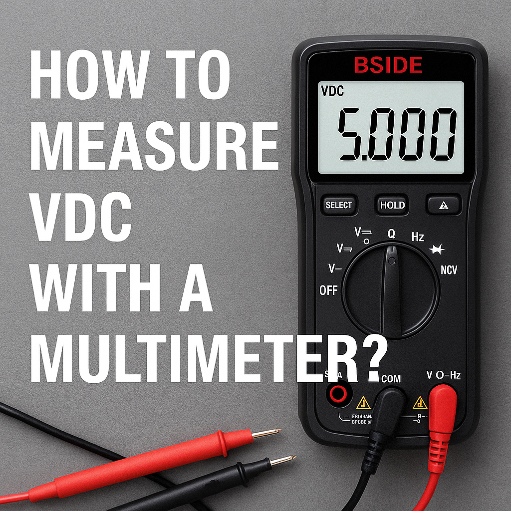 How to Measure VDC with a Multimeter? – BsideMeter