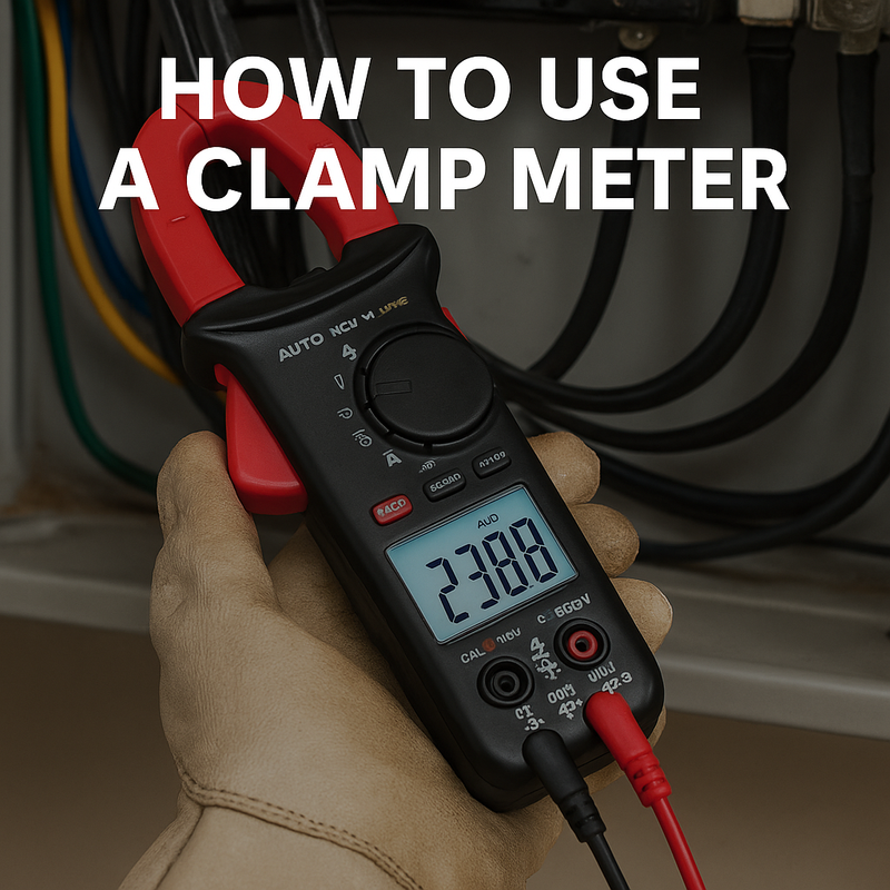How to Use a Clamp Meter: A Beginner’s Guide – BsideMeter