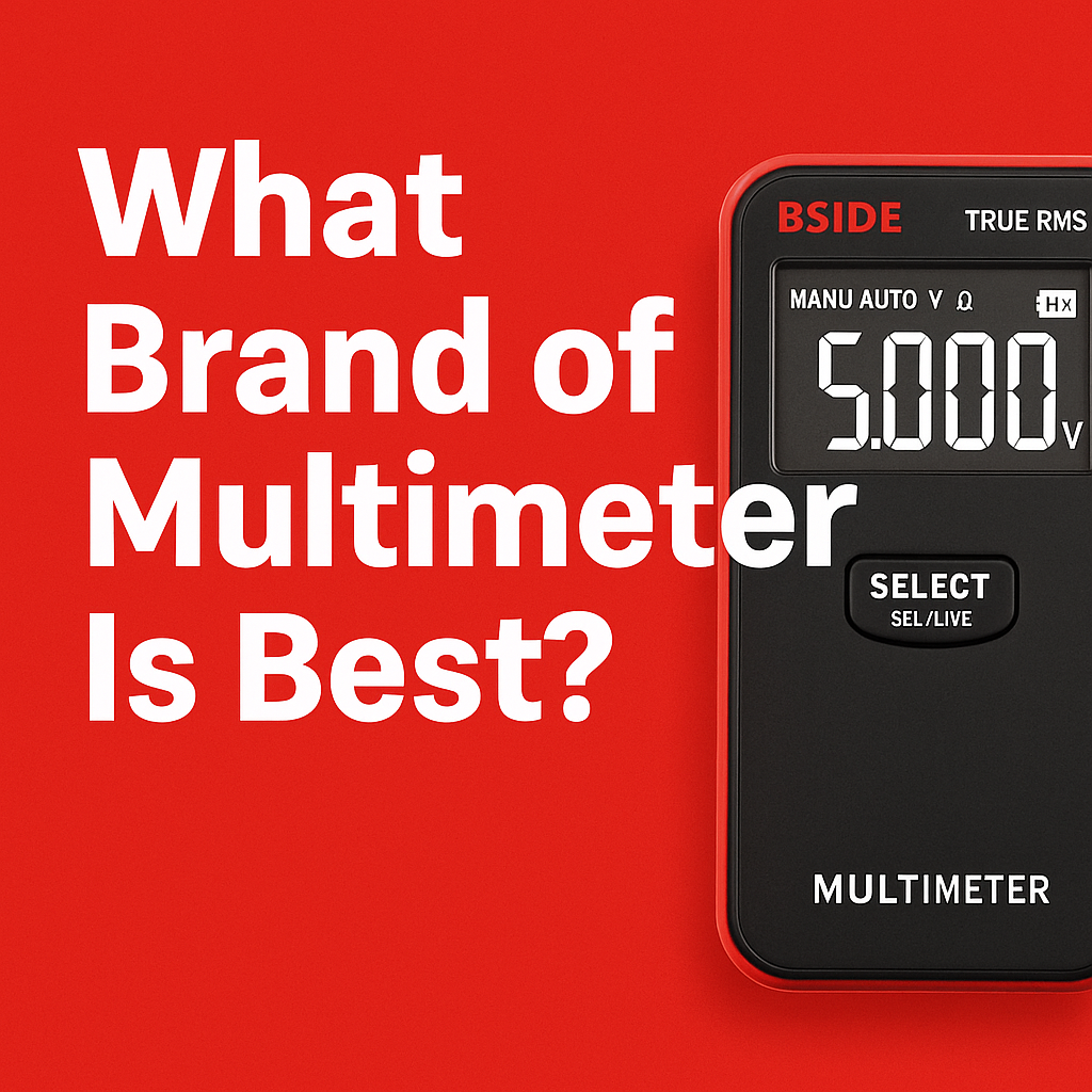 What Brand of Multimeter Is Best? – BsideMeter