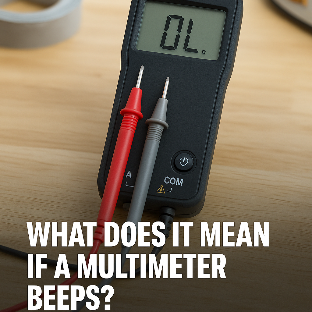 What Does It Mean If a Multimeter Beeps? – BsideMeter